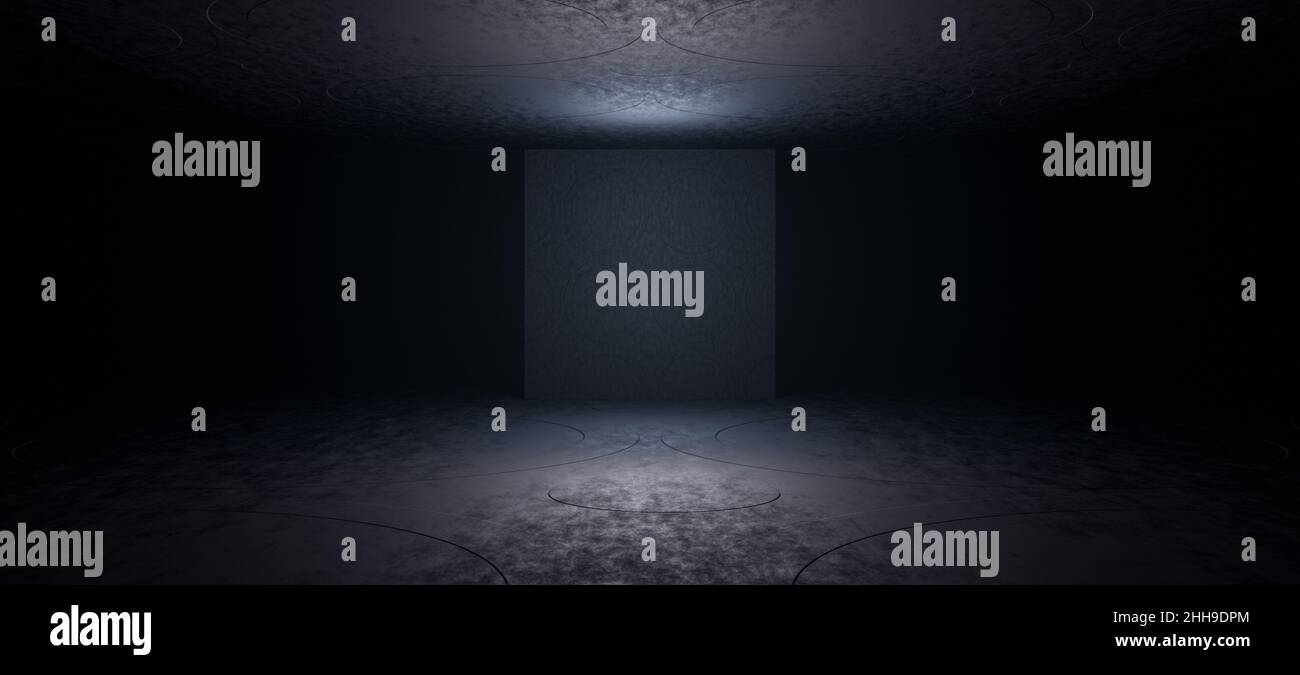 Futuristic Club Futuristic Hallway Spaceship Interior Advanced Neon ...