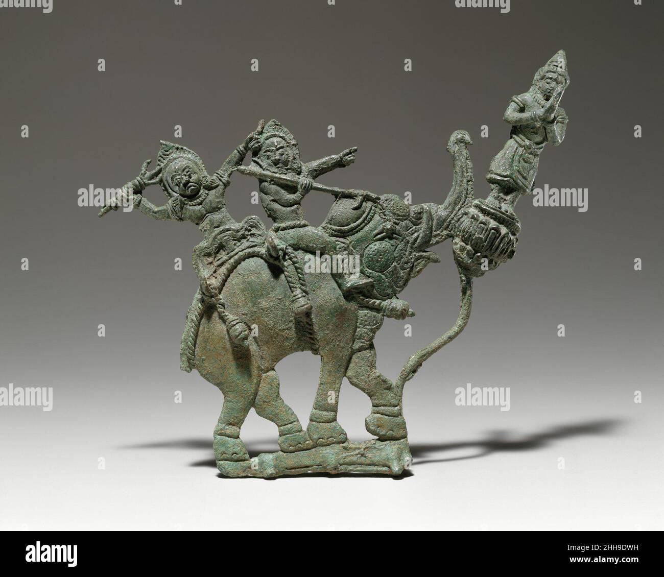 Demons on an Elephant with Adorant late 12th–early 13th century ...