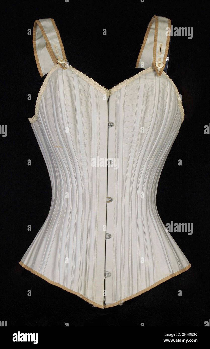 Corset ca. 1880 Worcester Corset Company American. Corset. American. ca ...