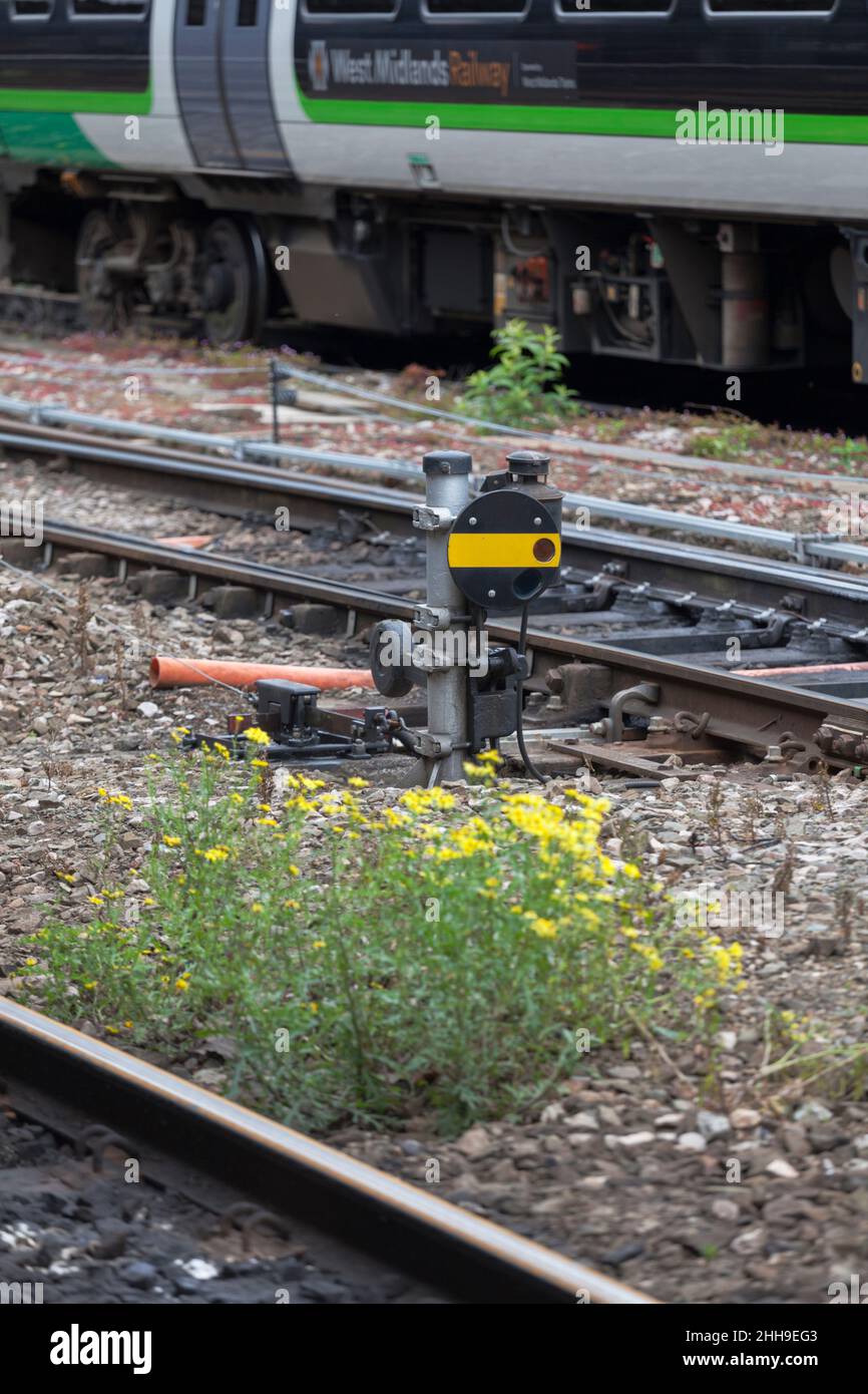 Mechanical shunting signal hi-res stock photography and images - Alamy