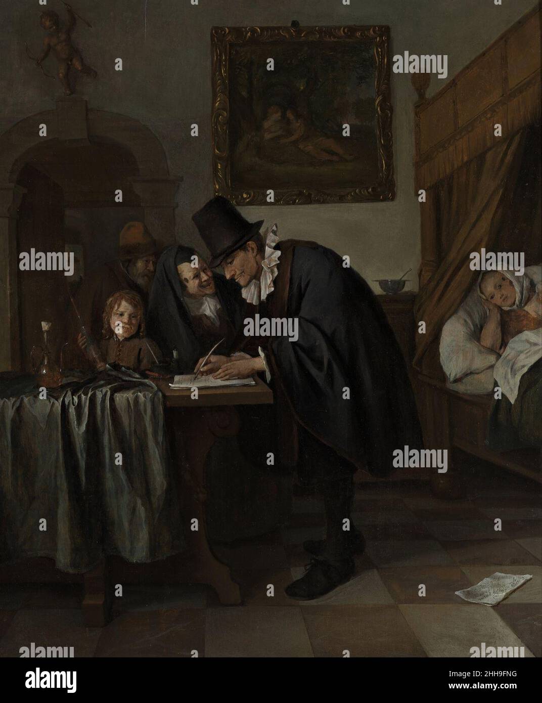 Jan steen doctors visit hi-res stock photography and images - Alamy
