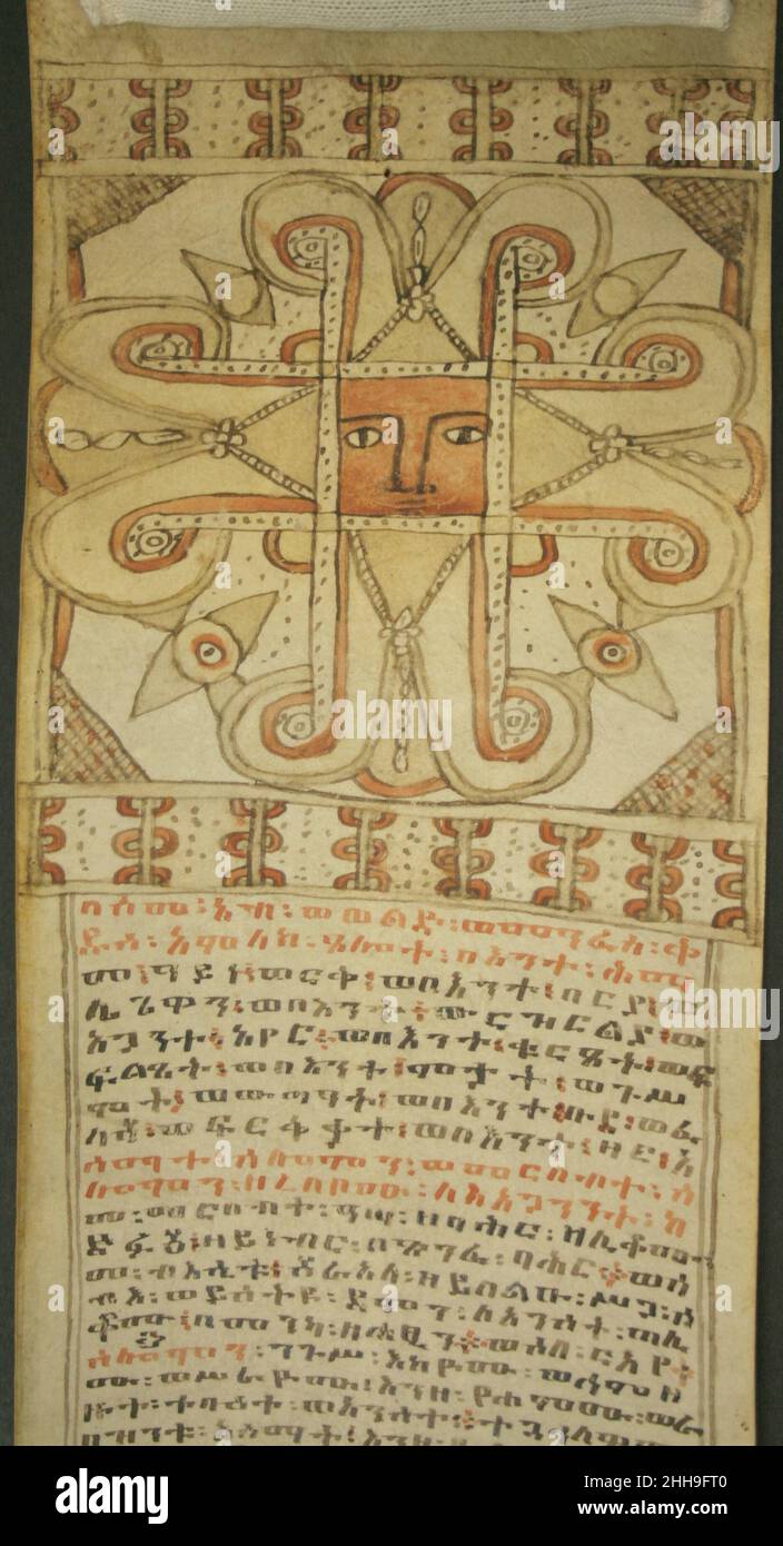 Healing Scroll 19th century Amhara or Tigrinya peoples One of the ...
