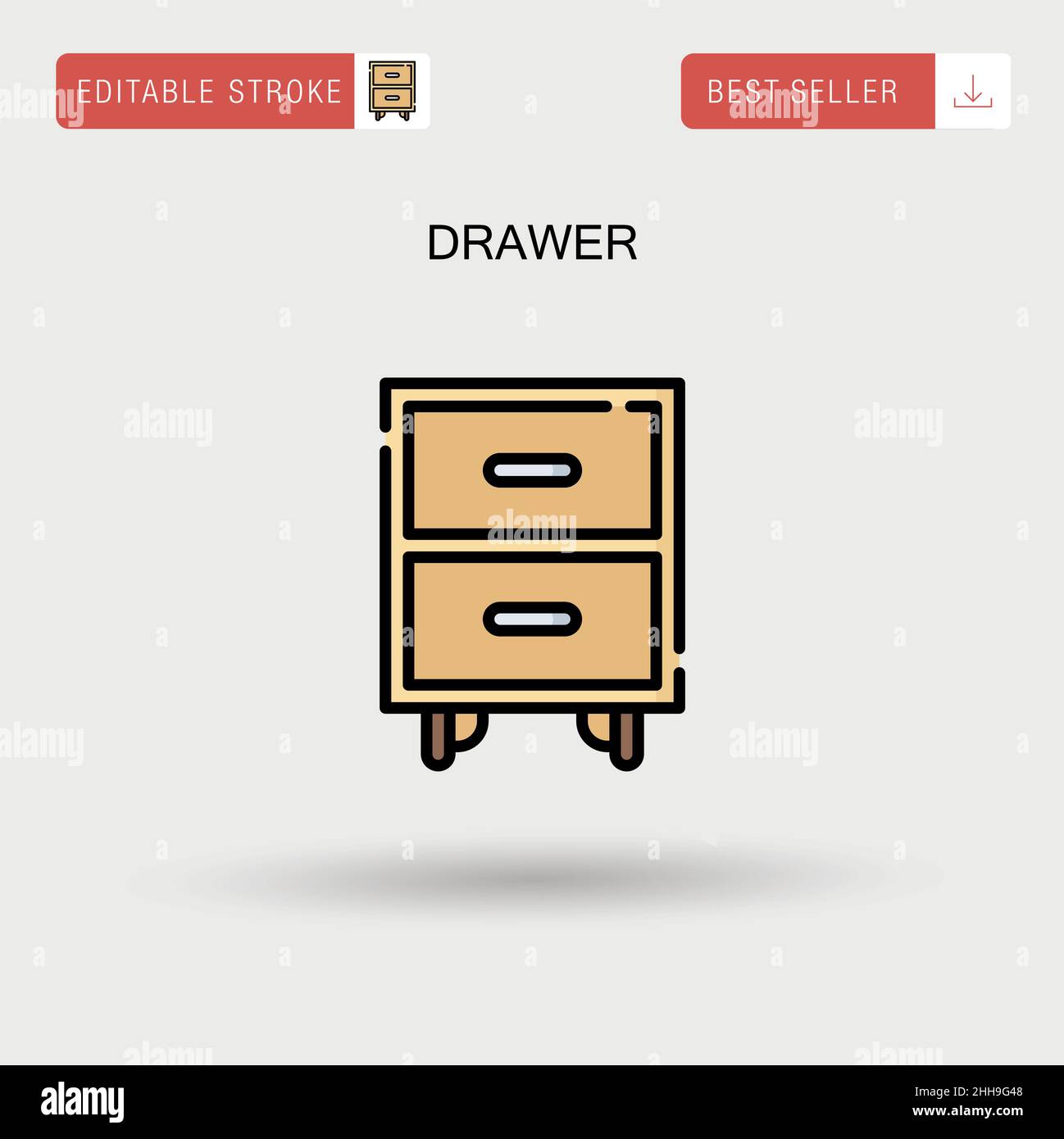 Empty drawer organizer hi-res stock photography and images - Alamy