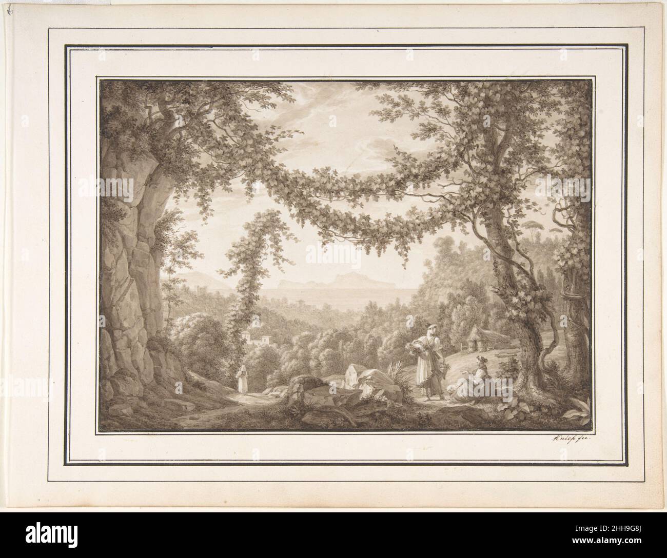 Graphite framing line in pen and black ink hi-res stock photography and ...