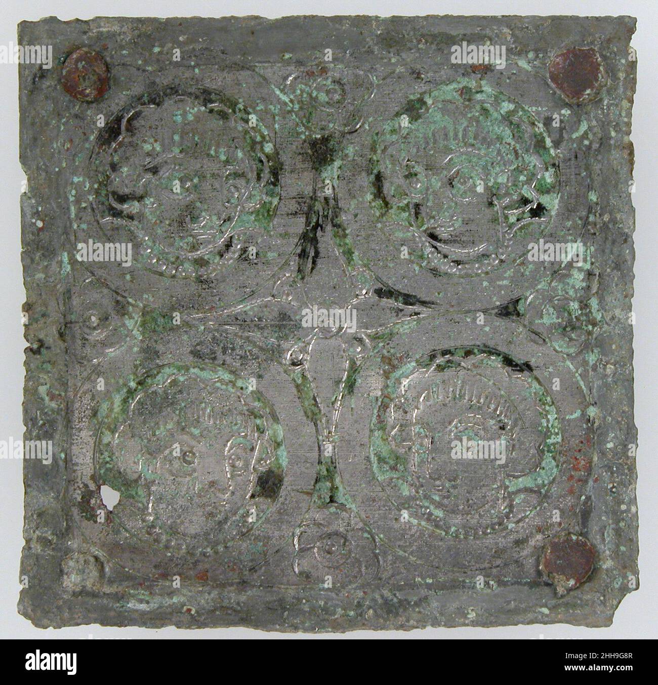 Tinned-Copper Plaque with a Personification 350–400 Byzantine Charming ...