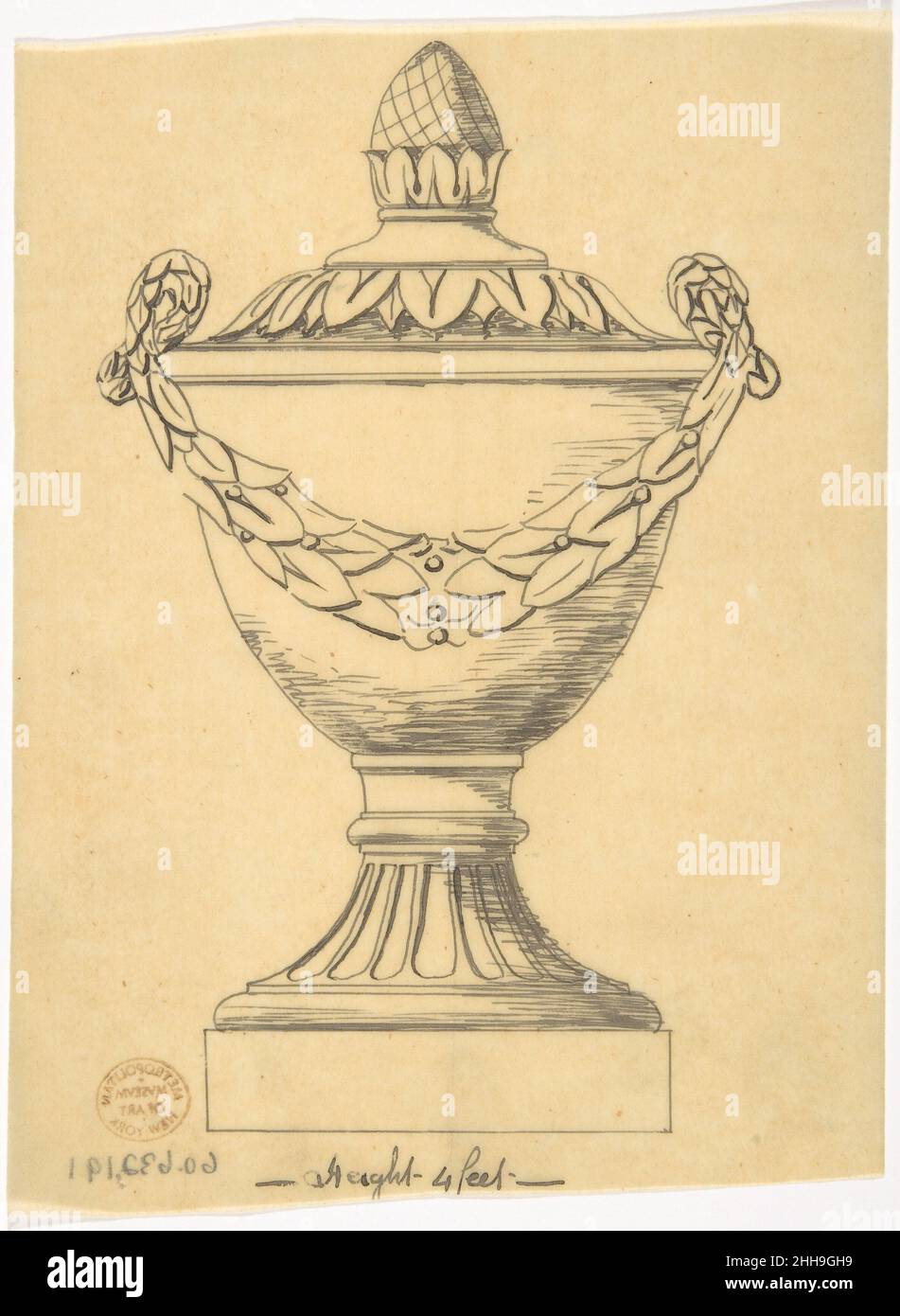 Classical Vase 19th century Anonymous, British, 19th century British ...