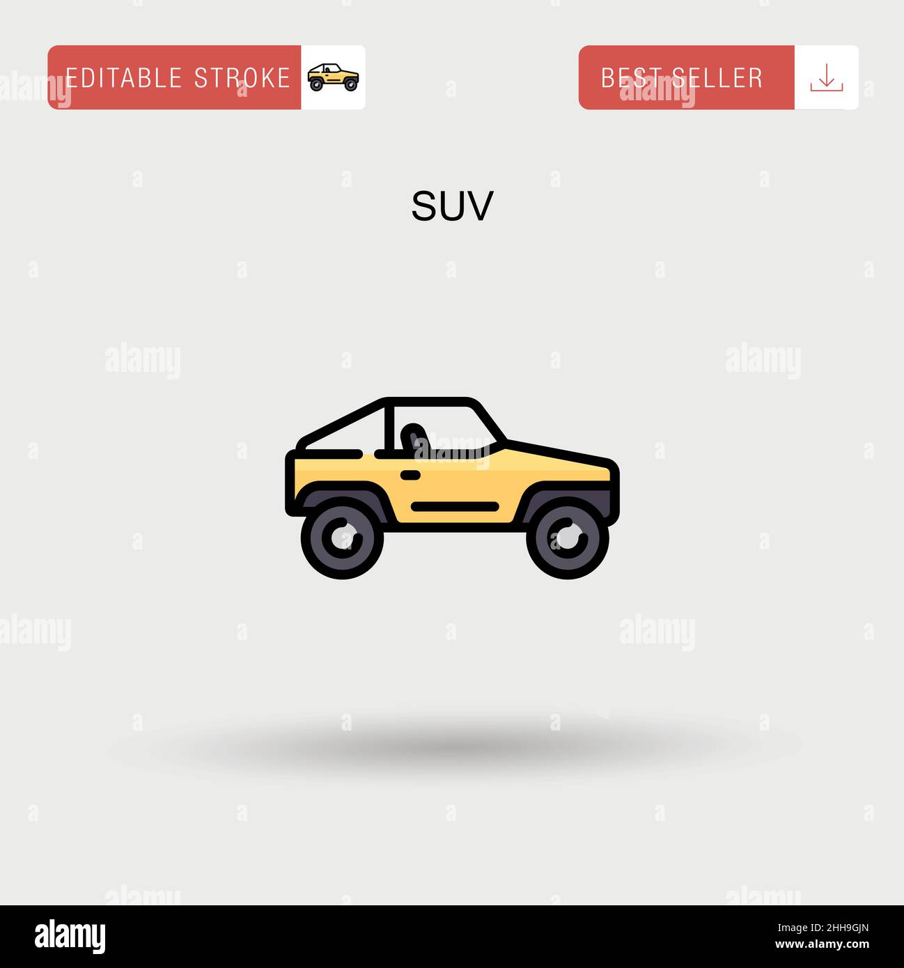 Suv icon hi-res stock photography and images - Alamy