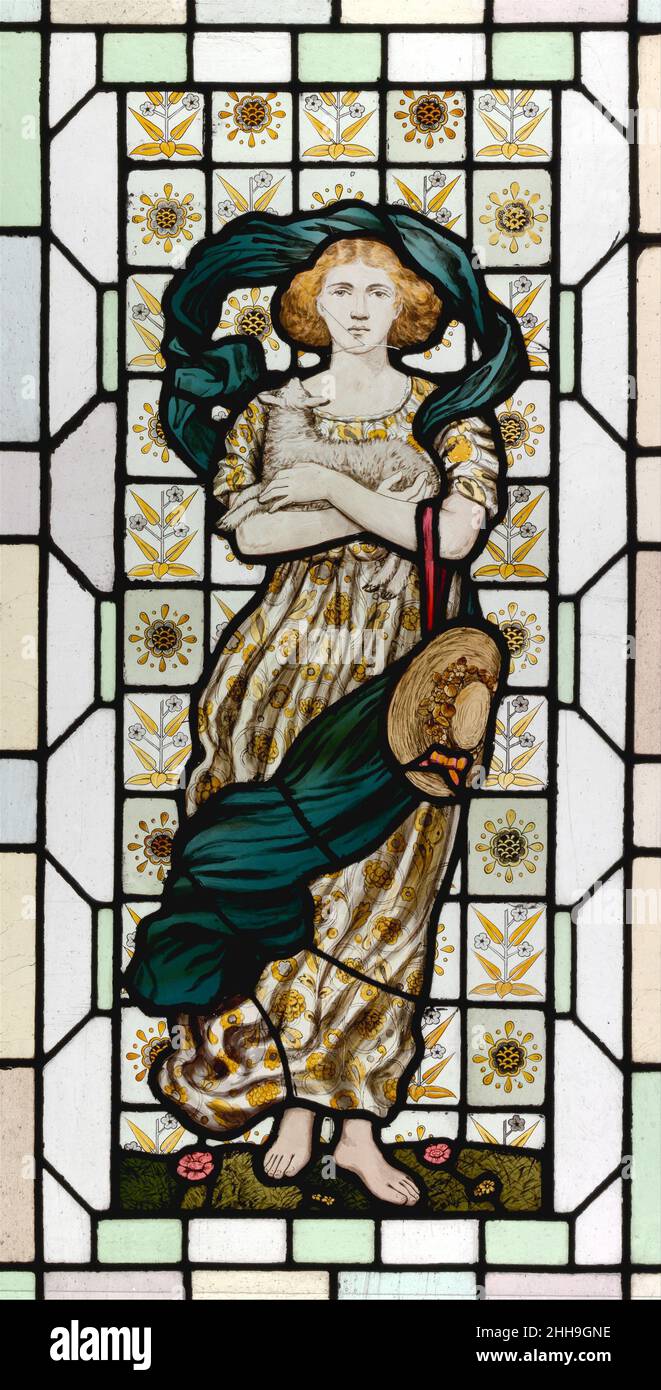 Spring ca. 1873–85 Daniel Cottier The Aesthetic movement witnessed a ...