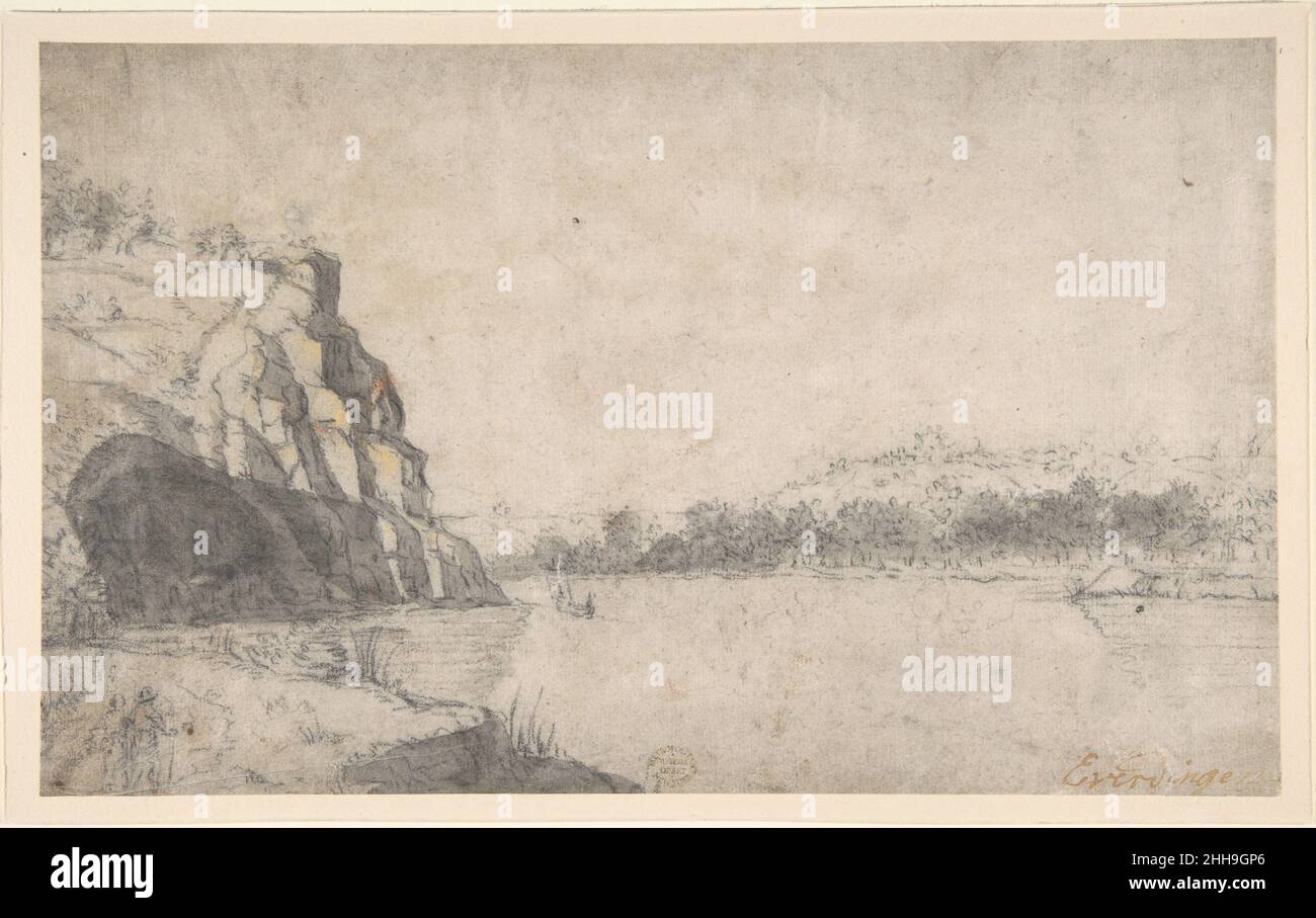 Landscape with River 17th century Anonymous, Dutch, 17th century Dutch ...