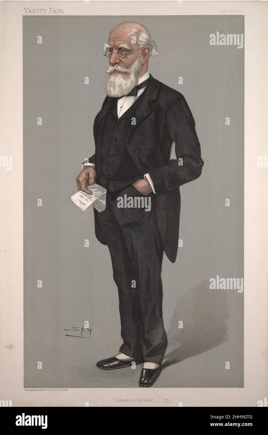 Lord Strathcona Vanity Fair 1900-04-19 Stock Photo - Alamy