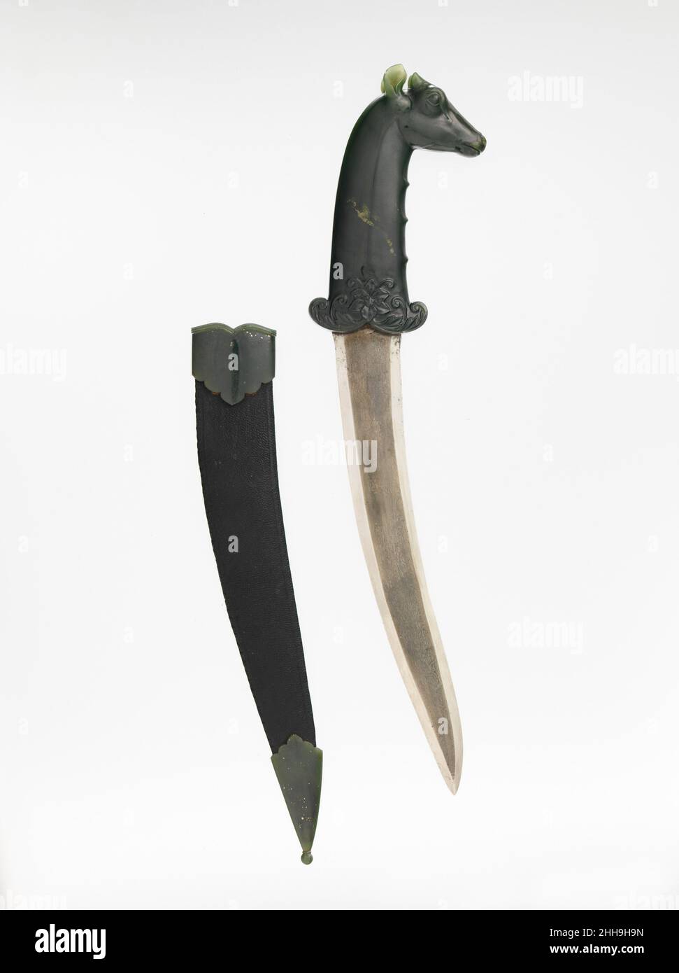 Dagger with Hilt in the Form of a Blue Bull (Nilgai) ca. 1640 The ...