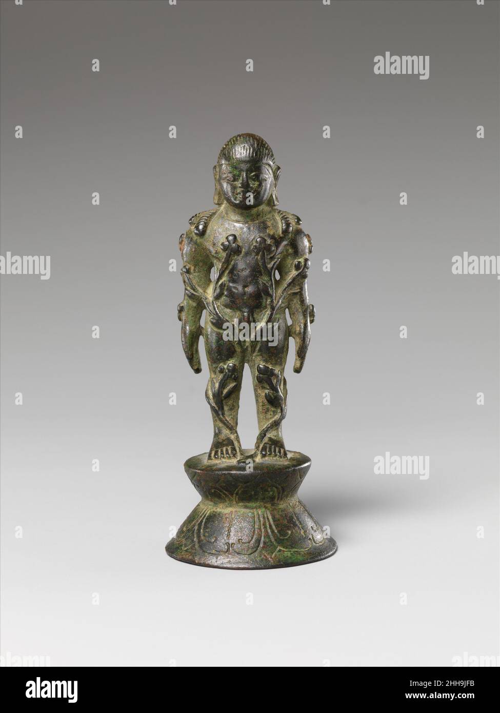Jain Siddha Bahubali Entwined With Forest Vines Late 6th 7th Century
