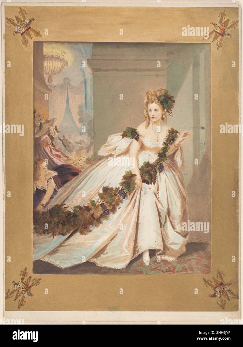 La Frayeur 1861–67 Pierre-Louis Pierson French. La Frayeur 285609 Stock ...