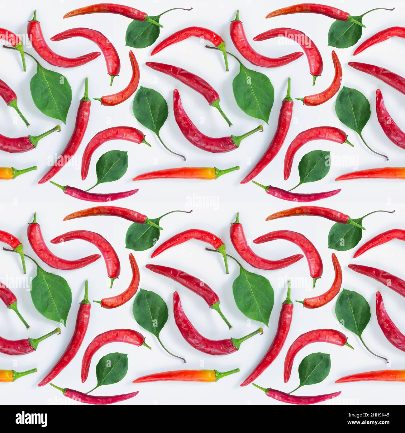 Chili pepper pattern hi-res stock photography and images - Alamy