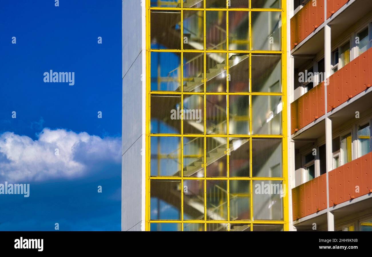 Outside staircase of apartment building by swedish architects jaenecke ...