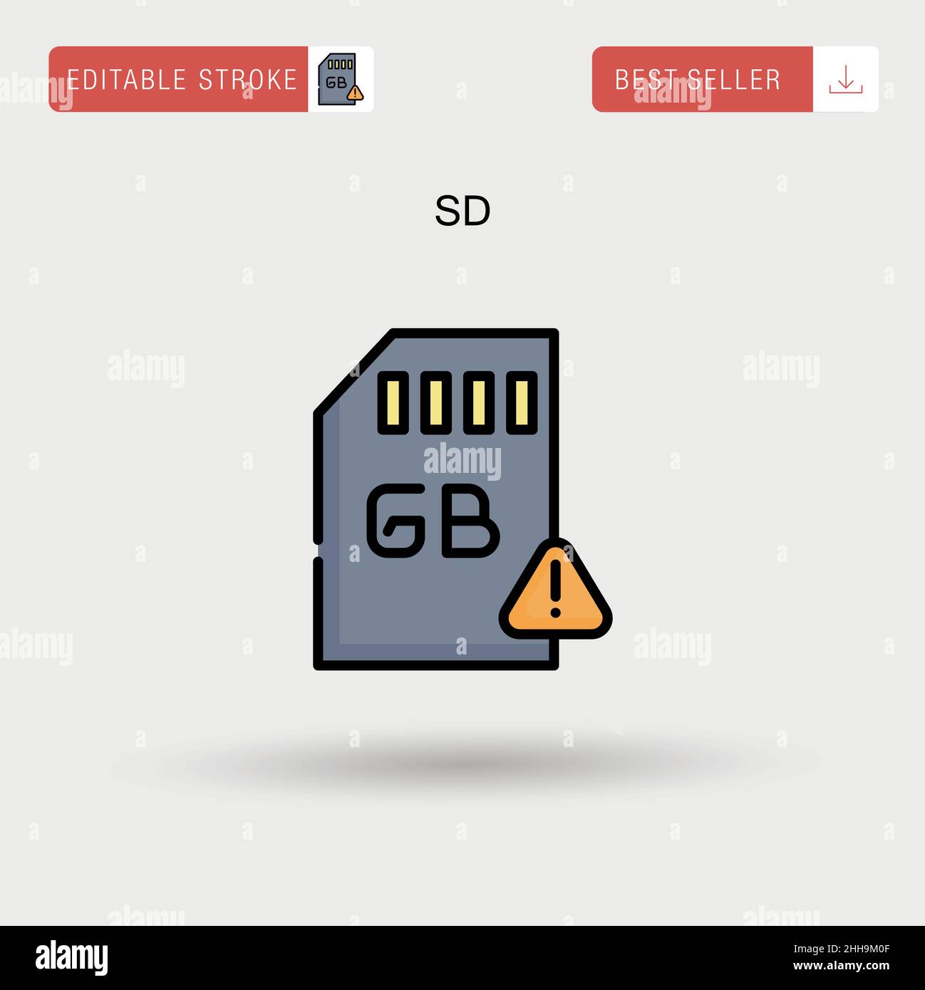 Sd logo Stock Vector Images - Alamy