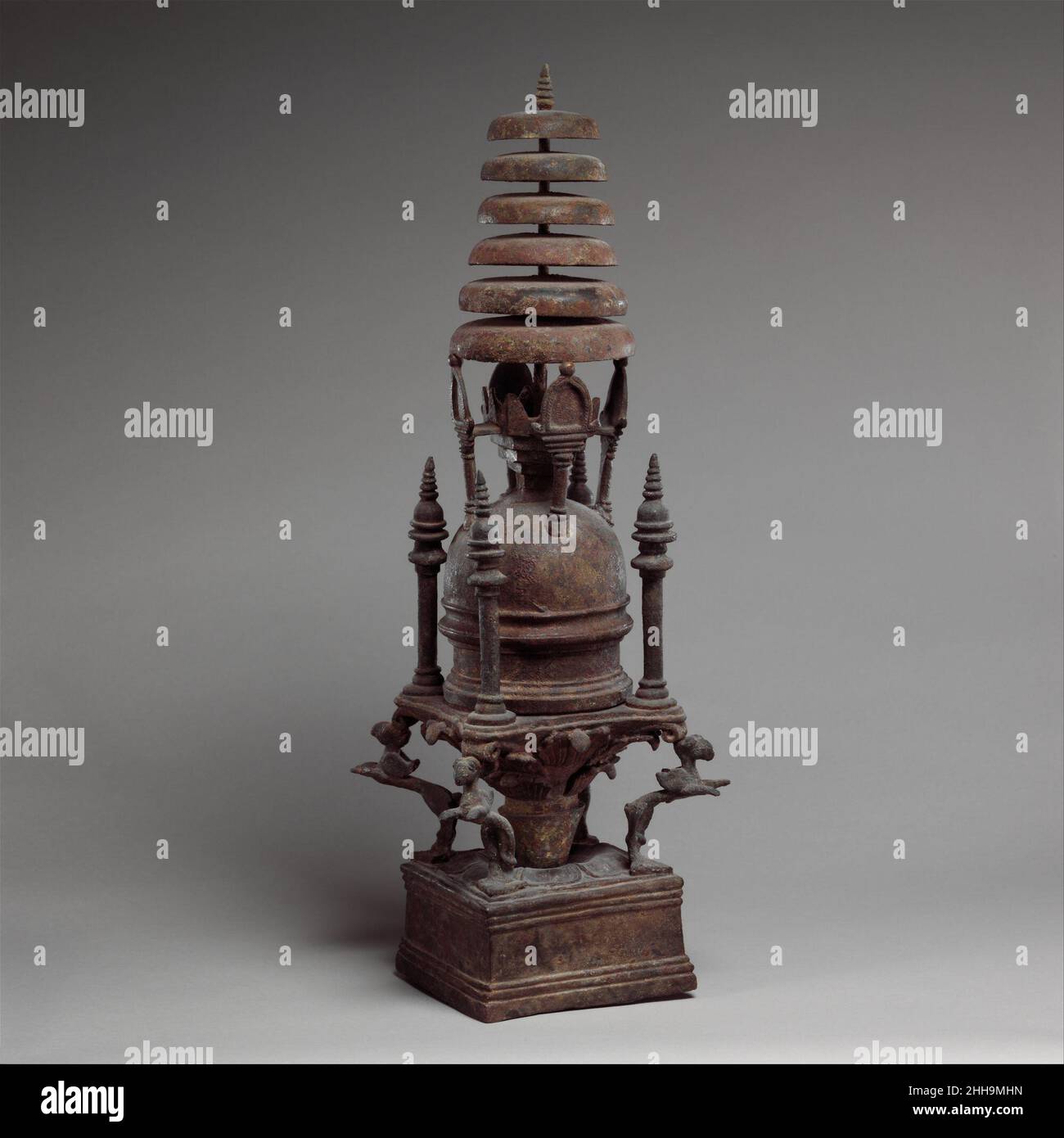 Reliquary in the Shape of a Stupa ca. 4th–5th century Pakistan (ancient ...