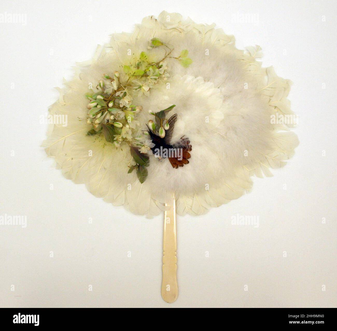 Fan 1885–90 probably Brazilian. Fan 122578 Stock Photo - Alamy