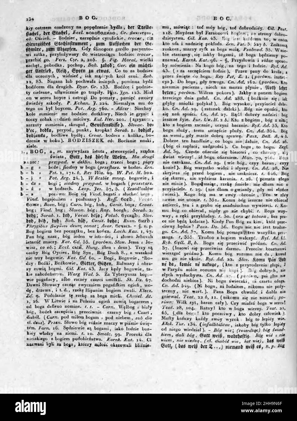 Slownik jezyka polskiego tom 1 134 Stock Photo - Alamy