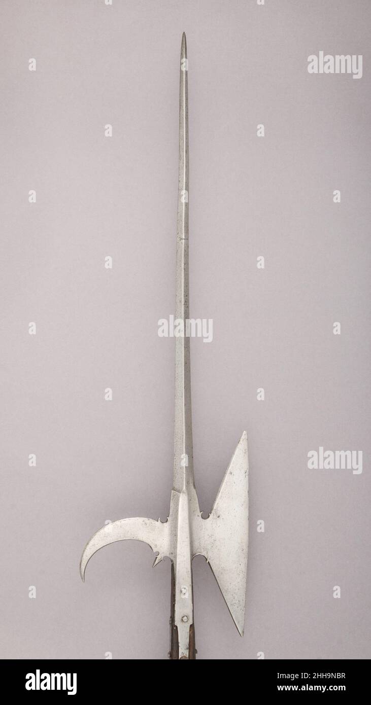 Halberd 16th century German. Halberd. German. 16th century. Steel, wood ...