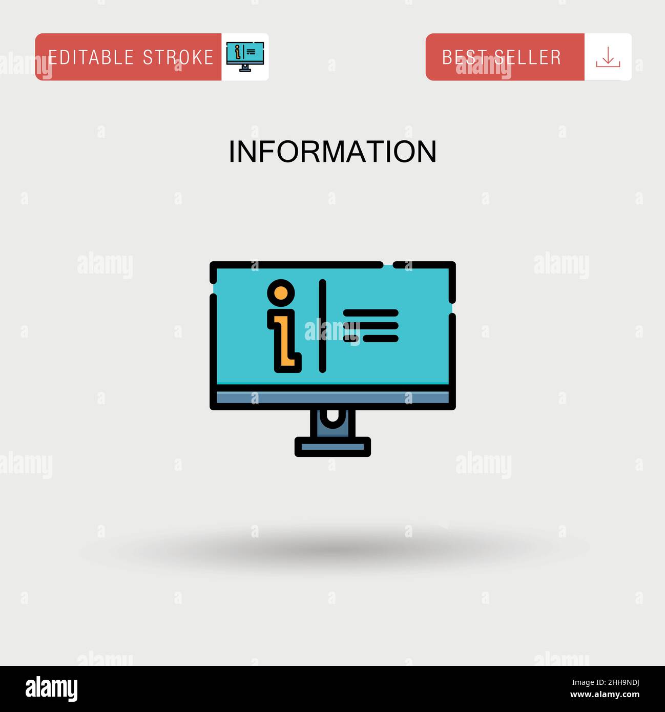 Information Simple vector icon Stock Vector Image & Art - Alamy