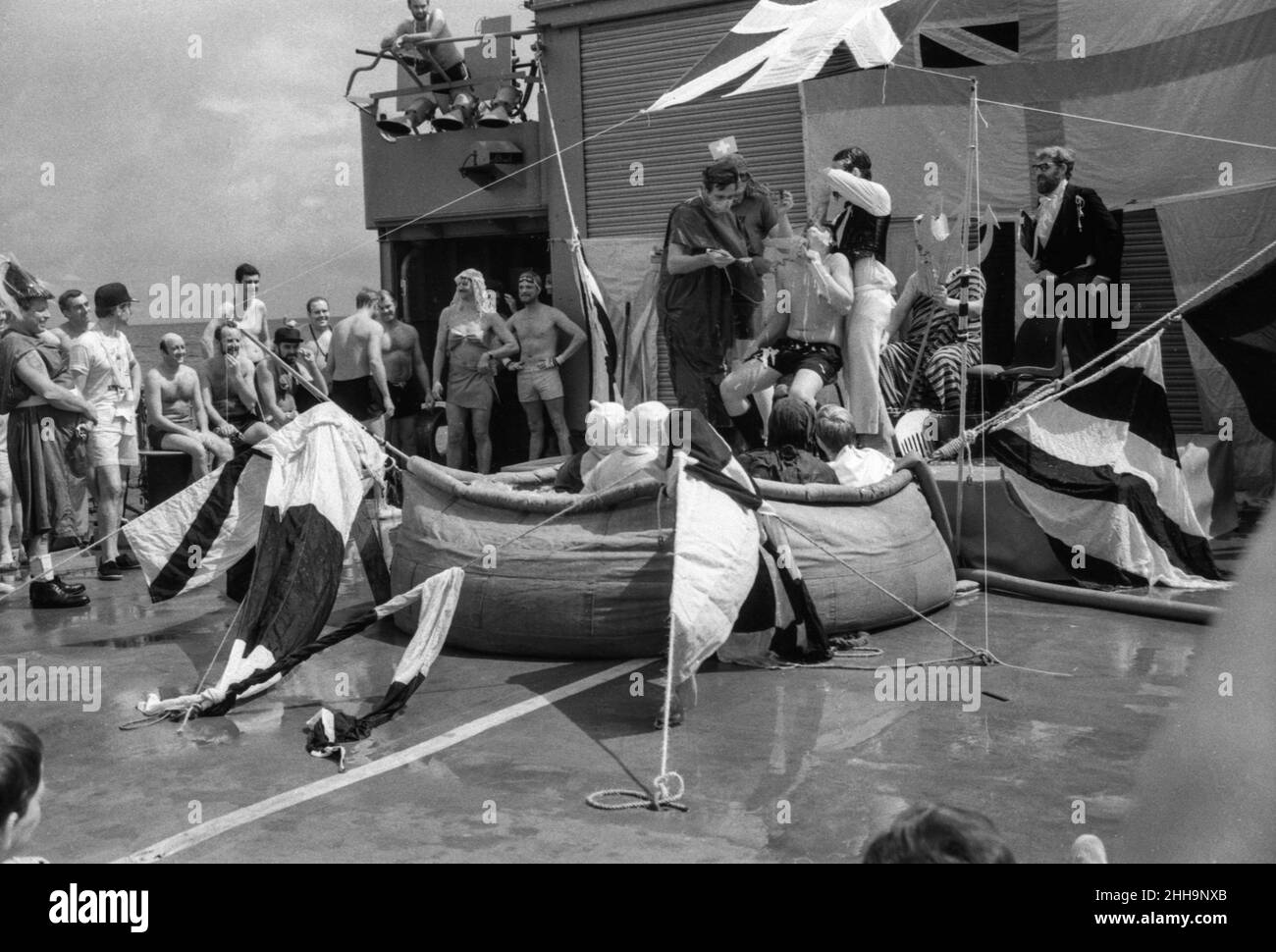 Crossing line ceremony hi-res stock photography and images - Alamy