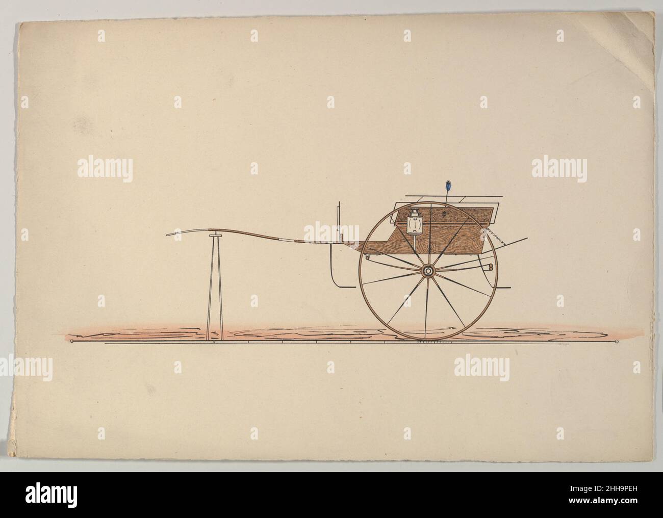 Design for Village Cart 1850–74 Brewster & Company HistoryEstablished ...