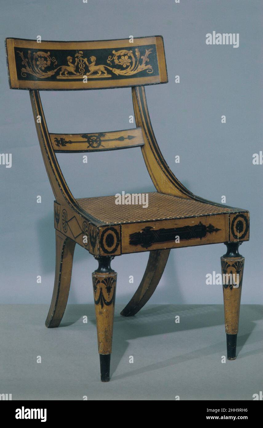 Side Chair 1815–20 Attributed to John Finlay This brilliantly conceived ...