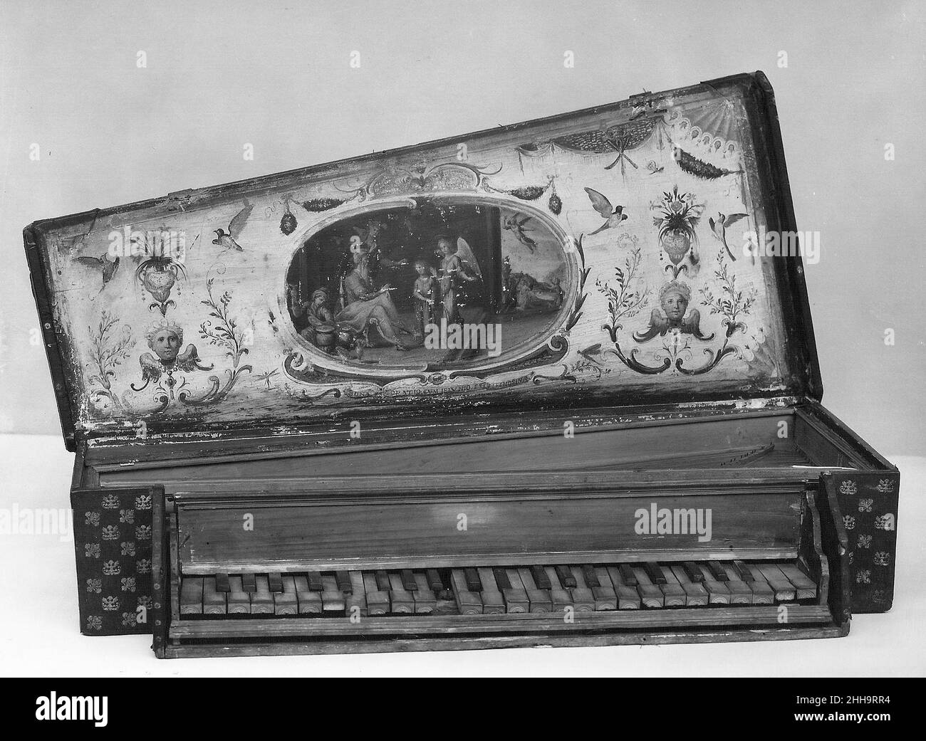 Spinet Black and White Stock Photos & Images - Alamy