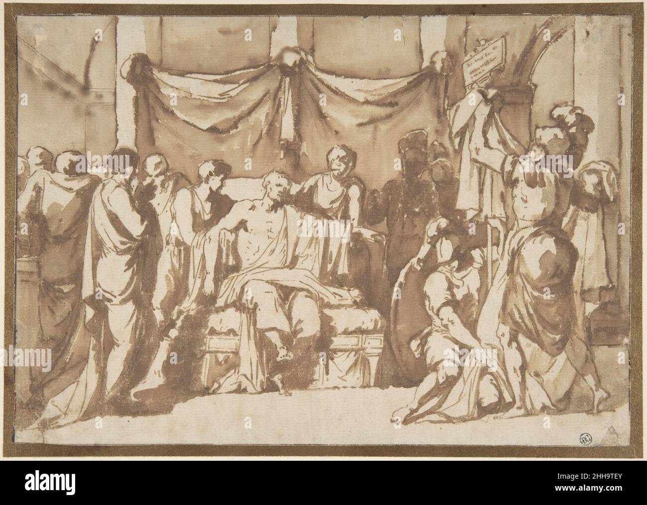 The death of seneca hi-res stock photography and images - Alamy