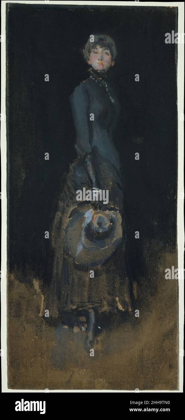 Lady in Gray ca. 1883 James McNeill Whistler American Whistler began to ...