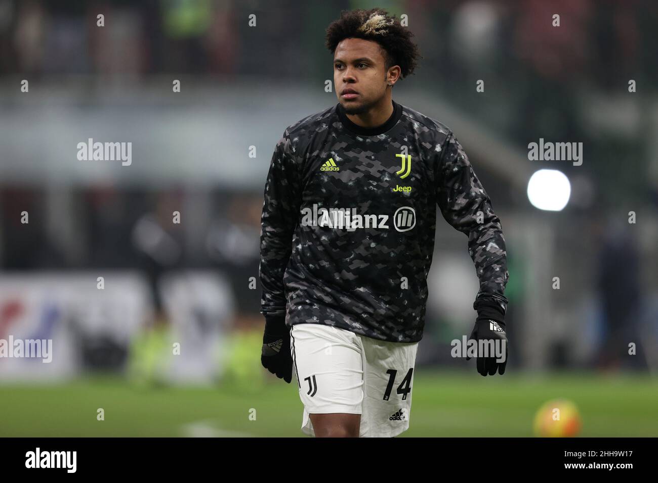 Milan, Italy. 23rd Jan, 2022. Weston Mckennie (Juventus FC) looks on ...