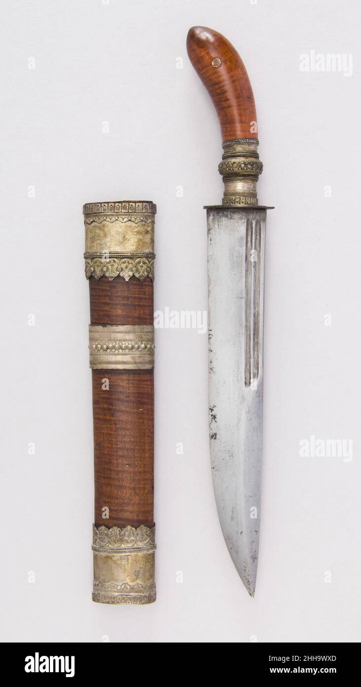 Knife with Sheath 19th century Philippine, Moro. Knife with Sheath ...