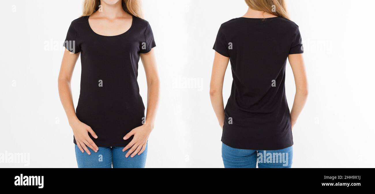 T Shirt Women Front Back