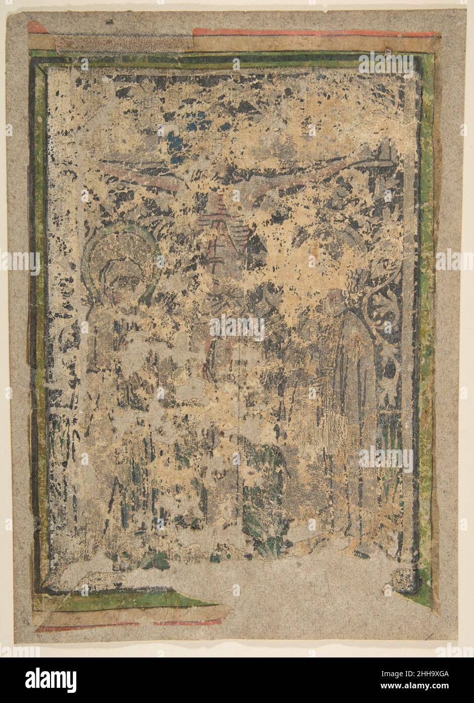 Christ on the Cross (Schr. 2789a) 15th century Anonymous, German, 15th ...