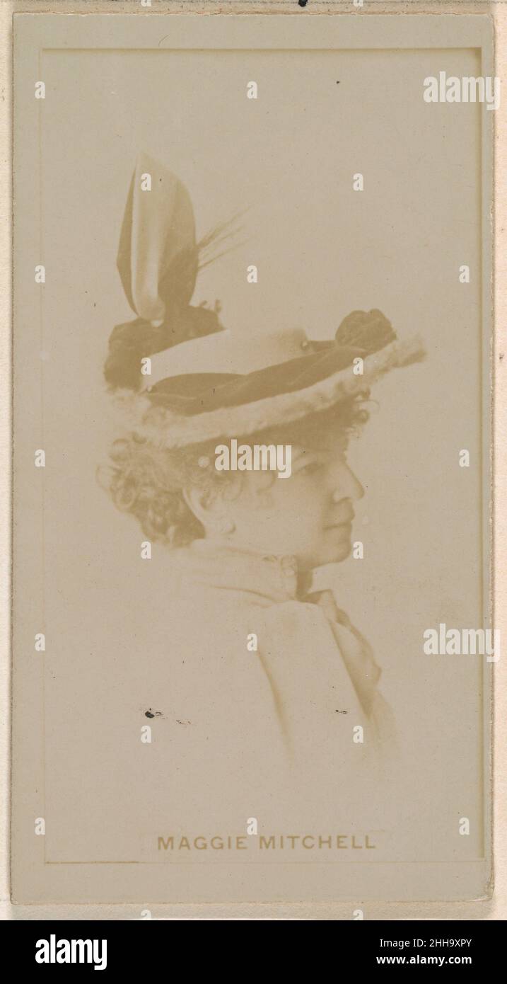 Maggie Mitchell, from the Actresses series (N245) issued by Kinney Brothers to promote Sweet ...