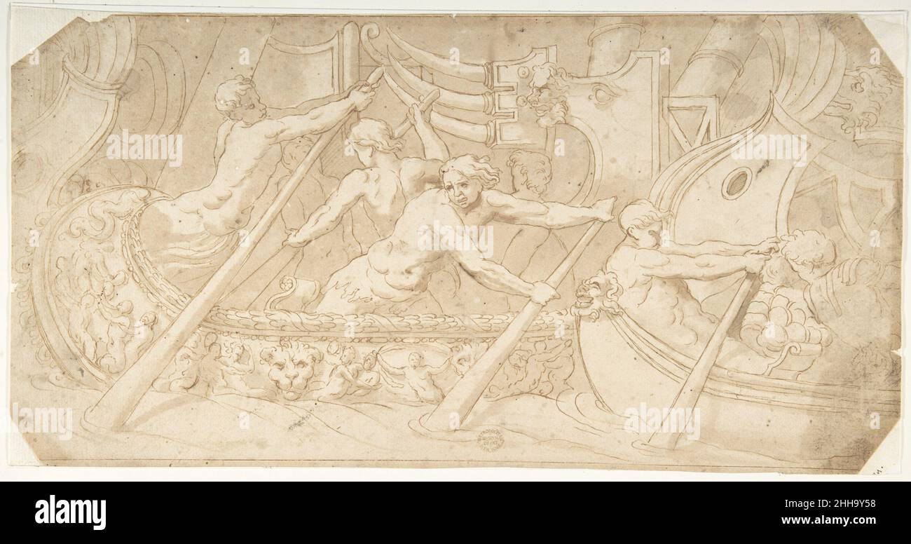 Roman Galley 16th century Anonymous, Italian, 16th century Italian ...