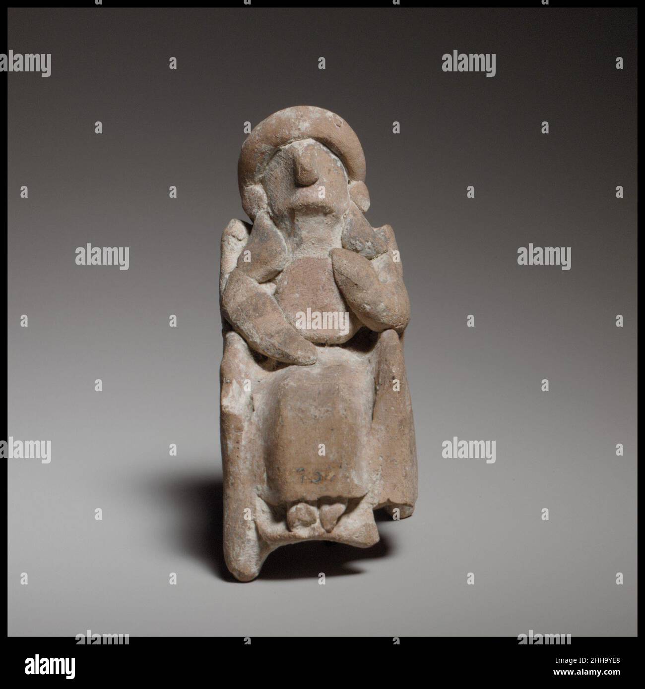 Seated female figurine late 6th–early 5th century B.C. Cypriot The ...