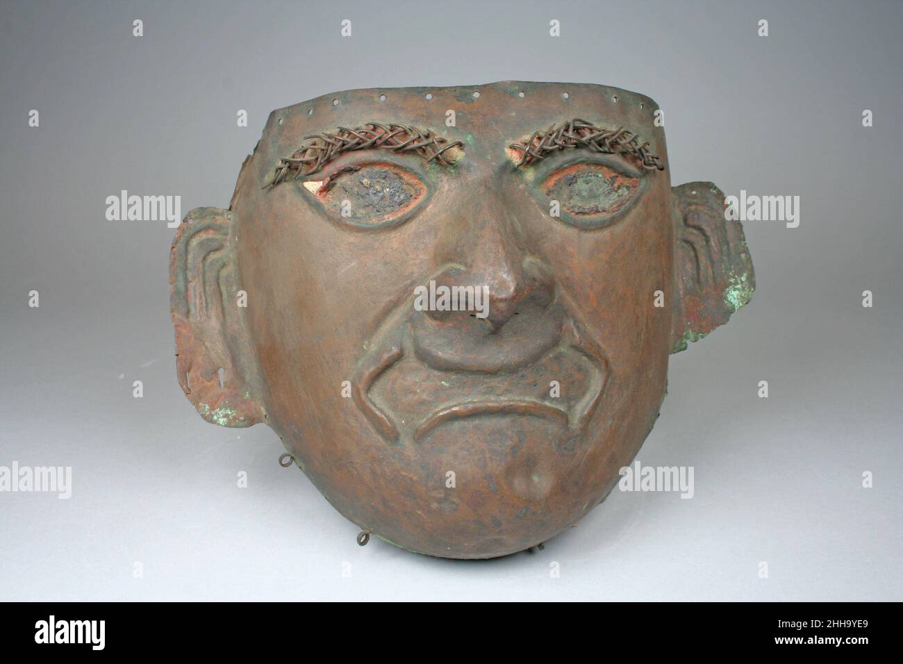 Mask 4th–7th century Moche. Mask. Moche. 4th–7th century. Copper, shell ...