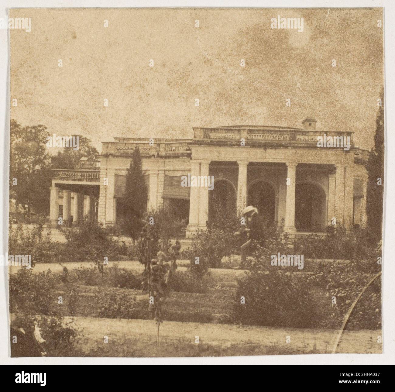 [Government House, Allahabad] 1858 John Constantine Stanley British ...