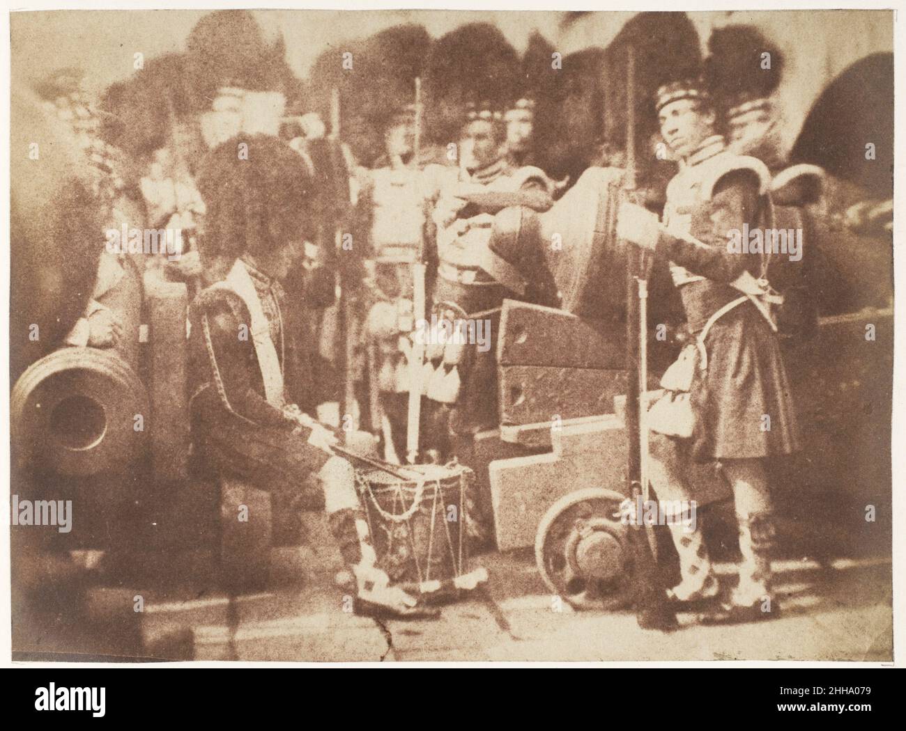 The 42nd Gordon Highlanders, Edinburgh Castle 1843–47 Hill and Adamson ...