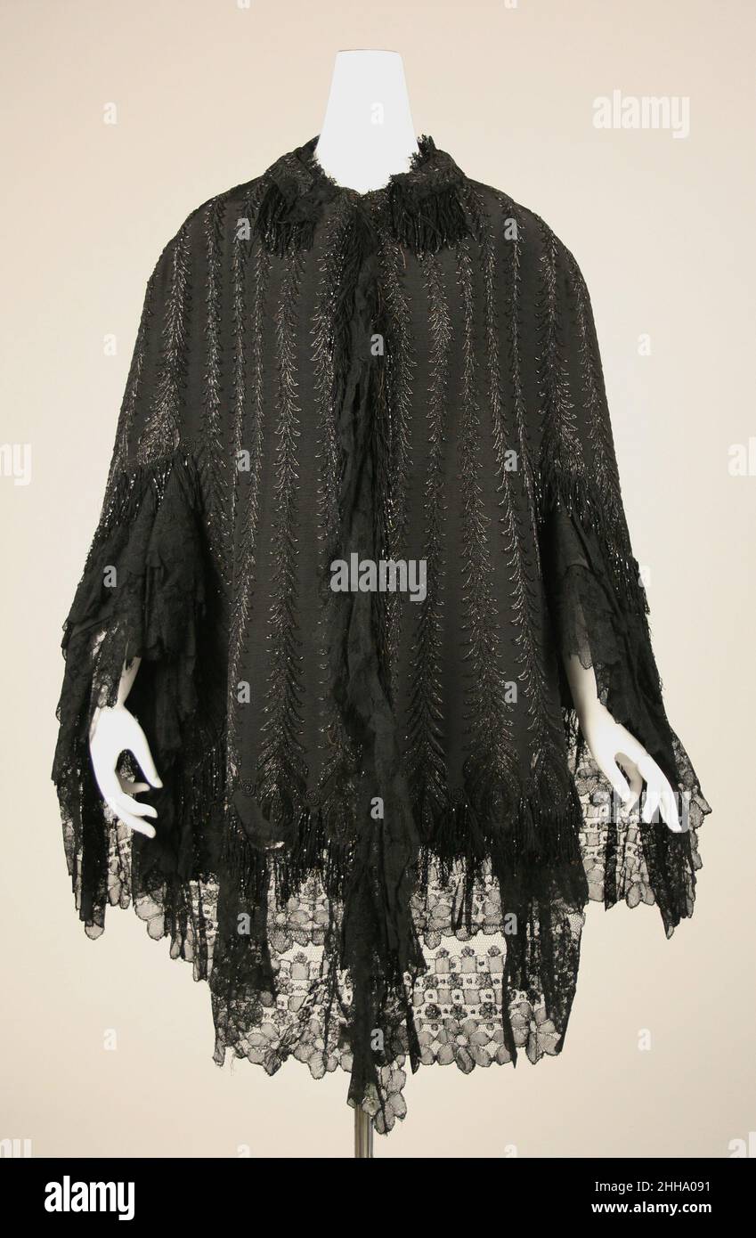 Cape 1890s Emile Pingat French. Cape 107148 Stock Photo - Alamy