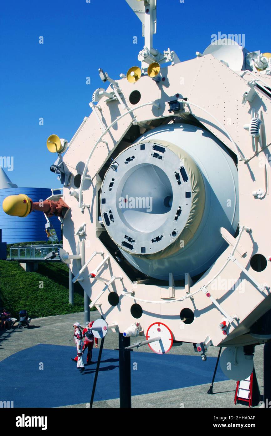 Toulouse, France; August 7 2007: City of Space (Cite de l'espace in ...