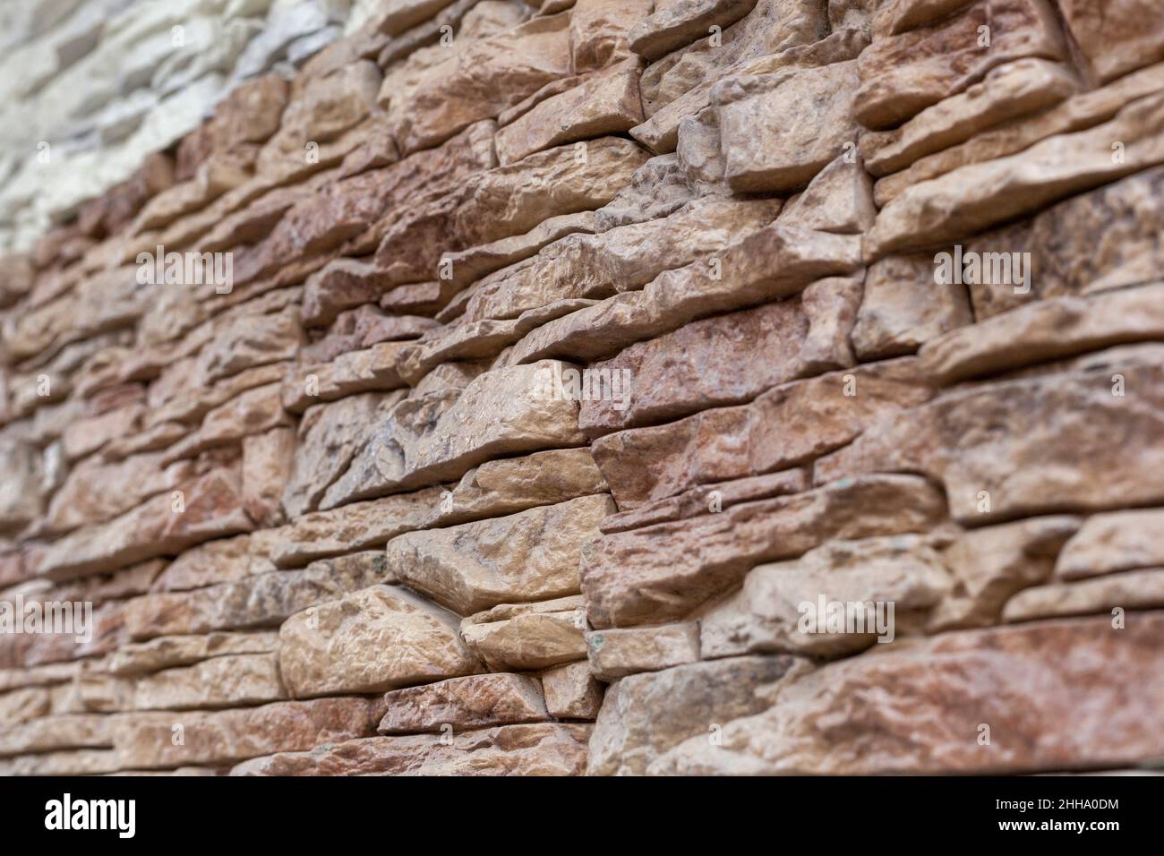 brown of different forms and sizes broken stone background Stock Photo ...