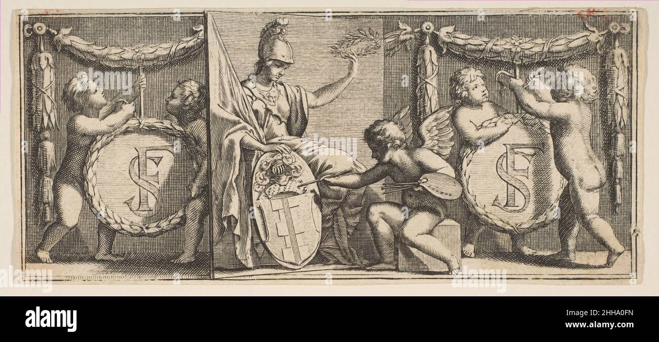 Minerva and the Arms of François Sublet de Noyers Painted by the Genius ...
