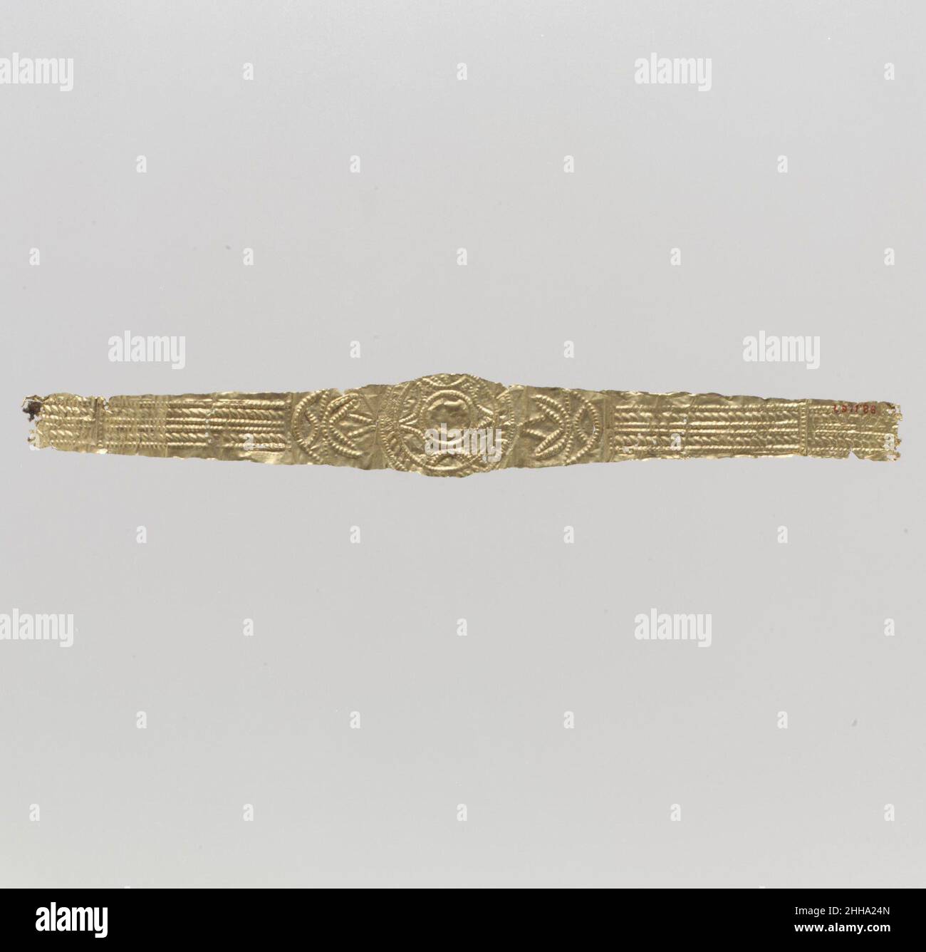 Funerary Fillet early 5th century A.D. Ostrogothic Gold diadems, worn ...