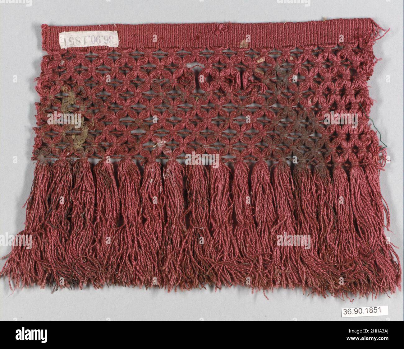 Fringe 18th century Italian or Spanish. Fringe 224932 Stock Photo - Alamy