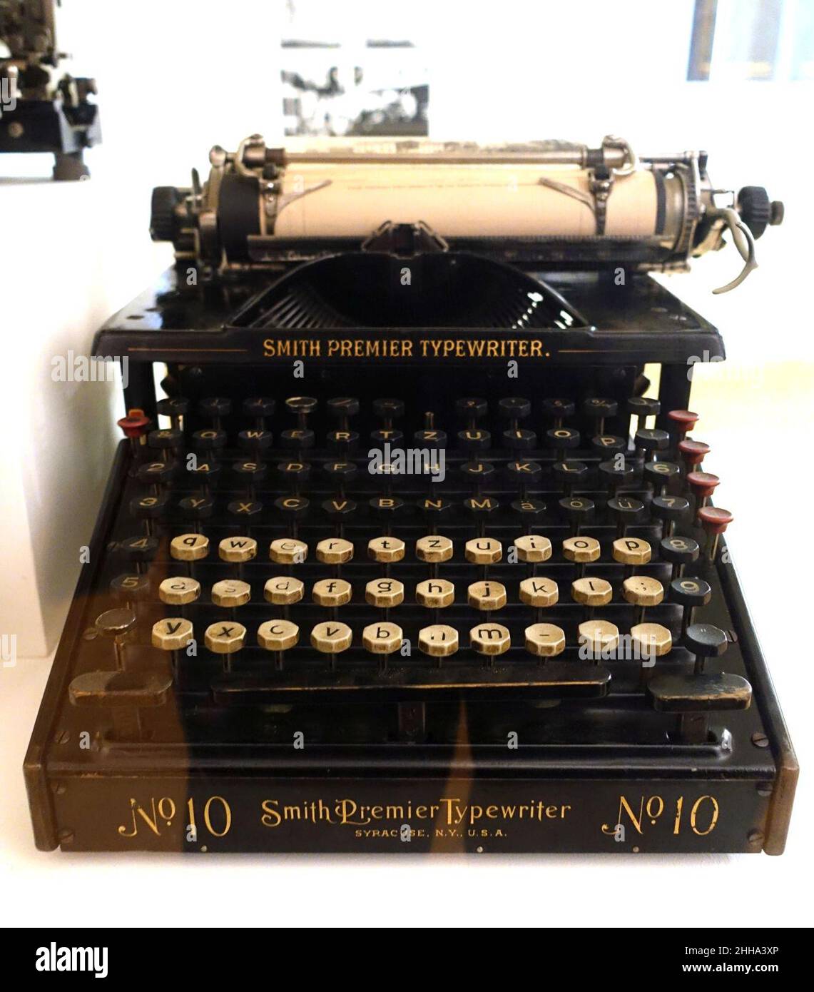 Smith Premier Typewriter No. 10, Syracuse, New York, USA, c Stock Photo ...
