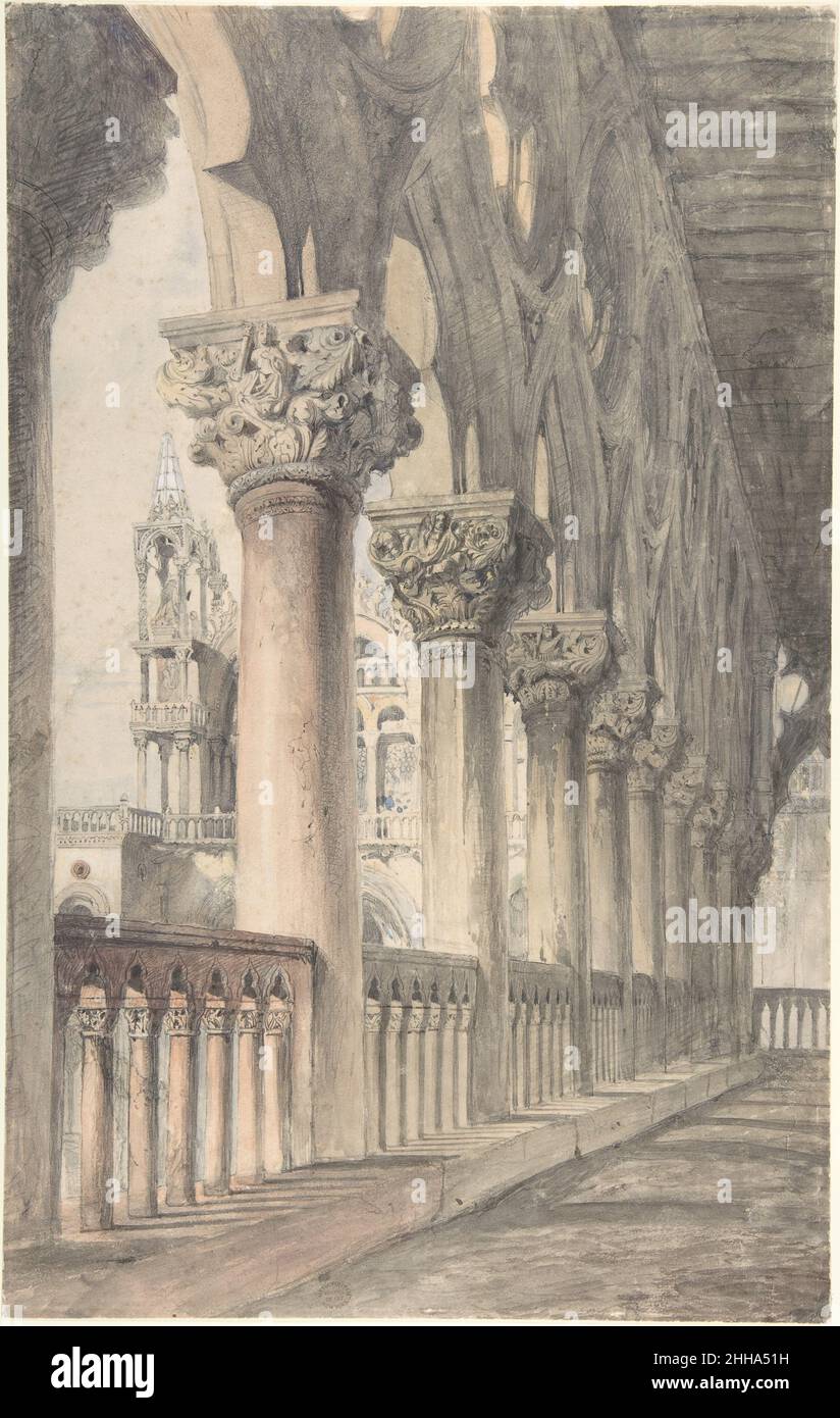 Loggia of the Ducal Palace, Venice 1849–50 John Ruskin British Ruskin ...
