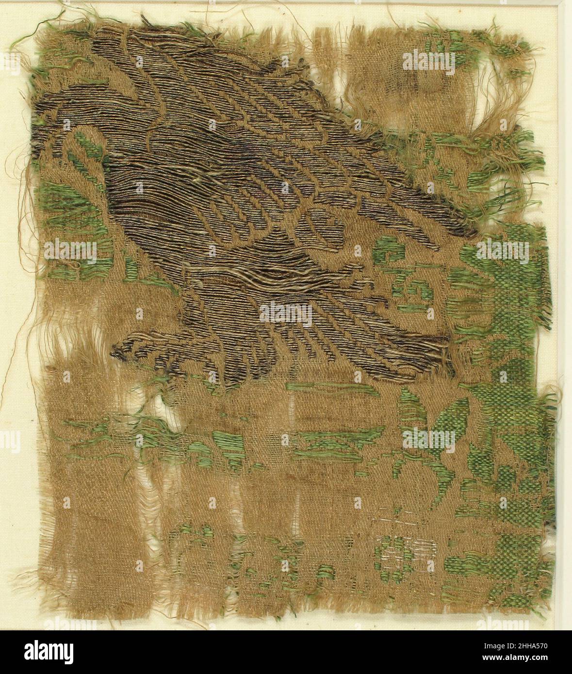 Textile with Brocade 14th century Italo-Arabic. Textile with Brocade ...